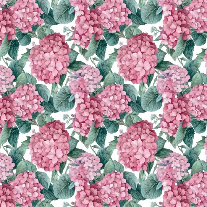 Pink Hydrangea Fabric | 100% Cotton – Koala Fabrics